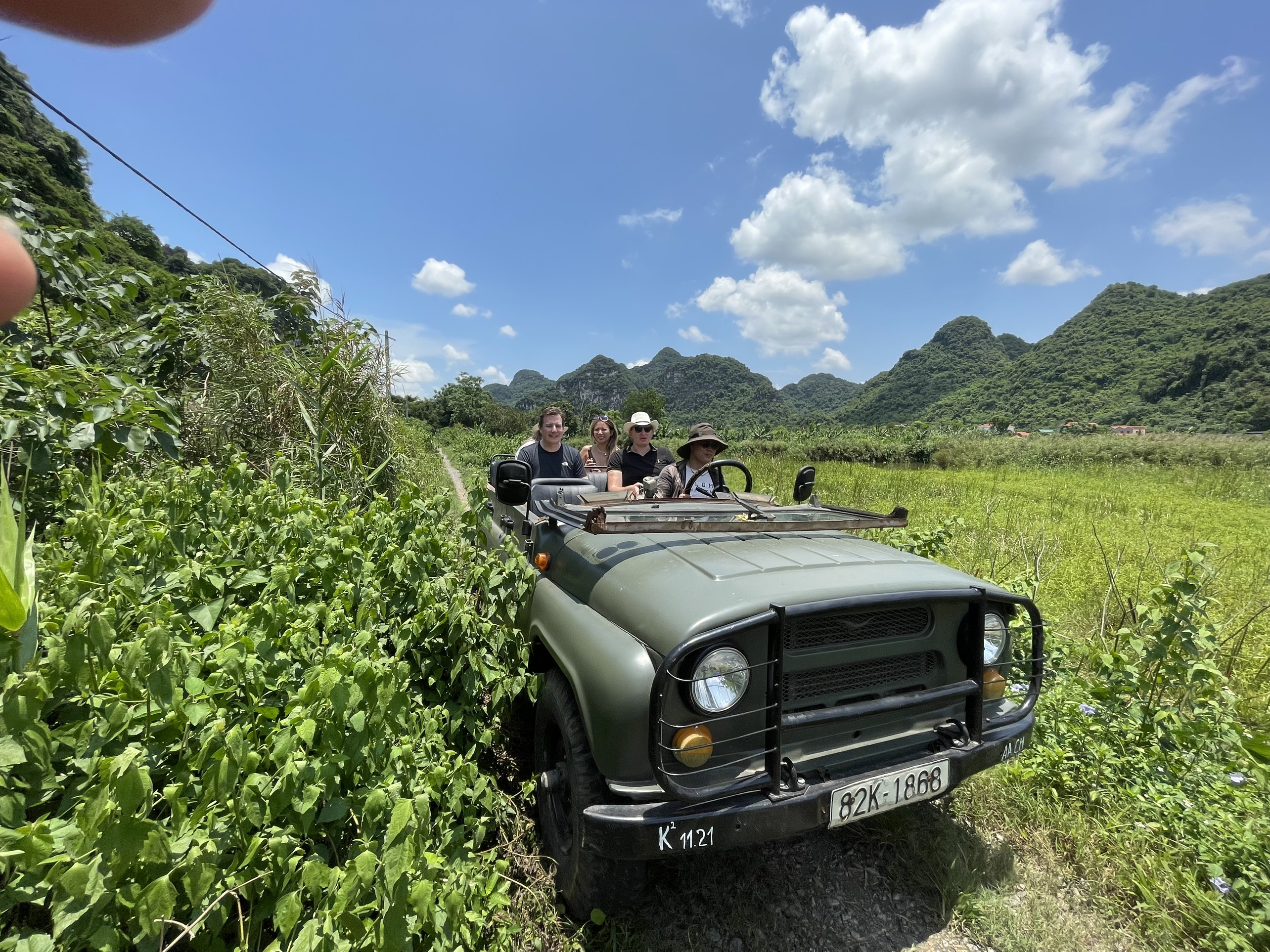 Open Air Jeep Tour start From Ninh Binh 2 Hours Tour